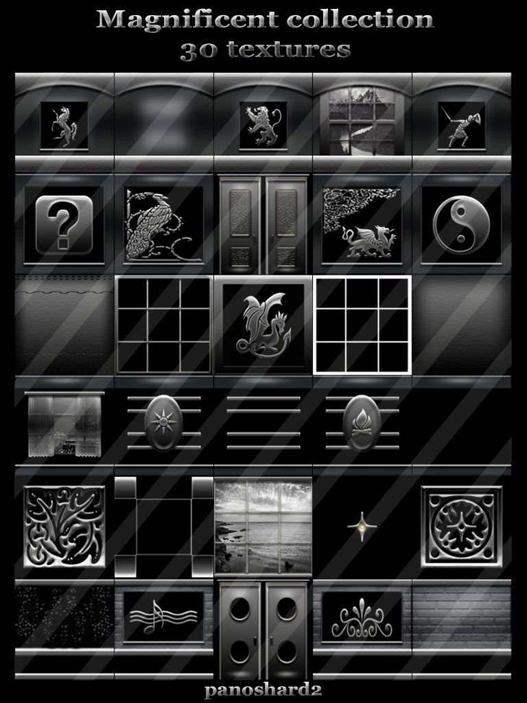 Magnificent collection 30 textures for imvu