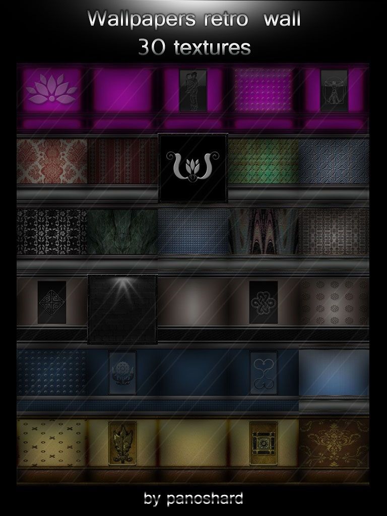 hj collection red 30 textures for imvu rooms