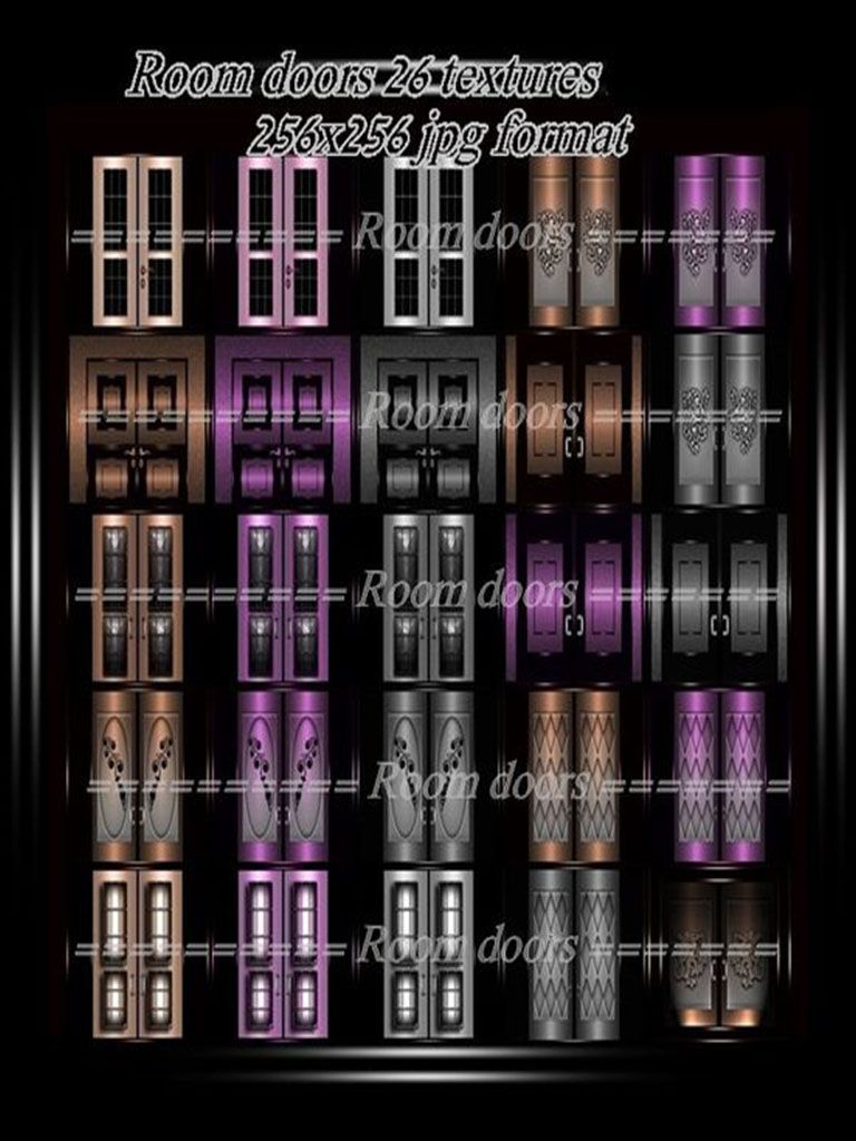doors 26 textures for imvu creators