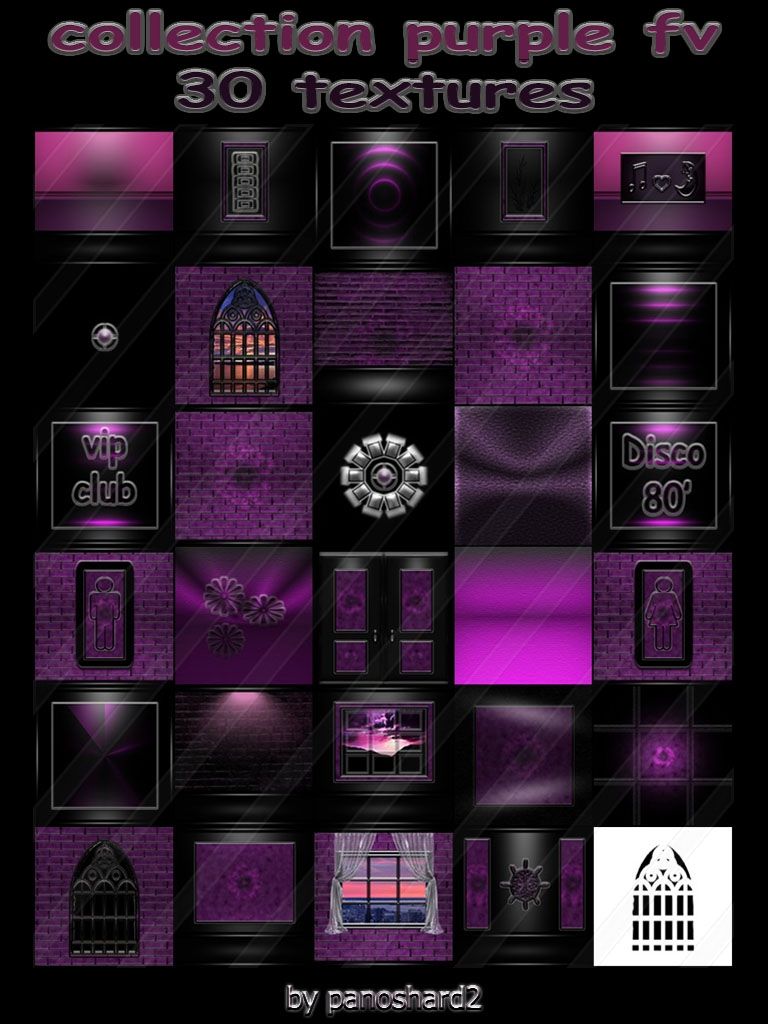 art gallery 40 textures for imvu creator