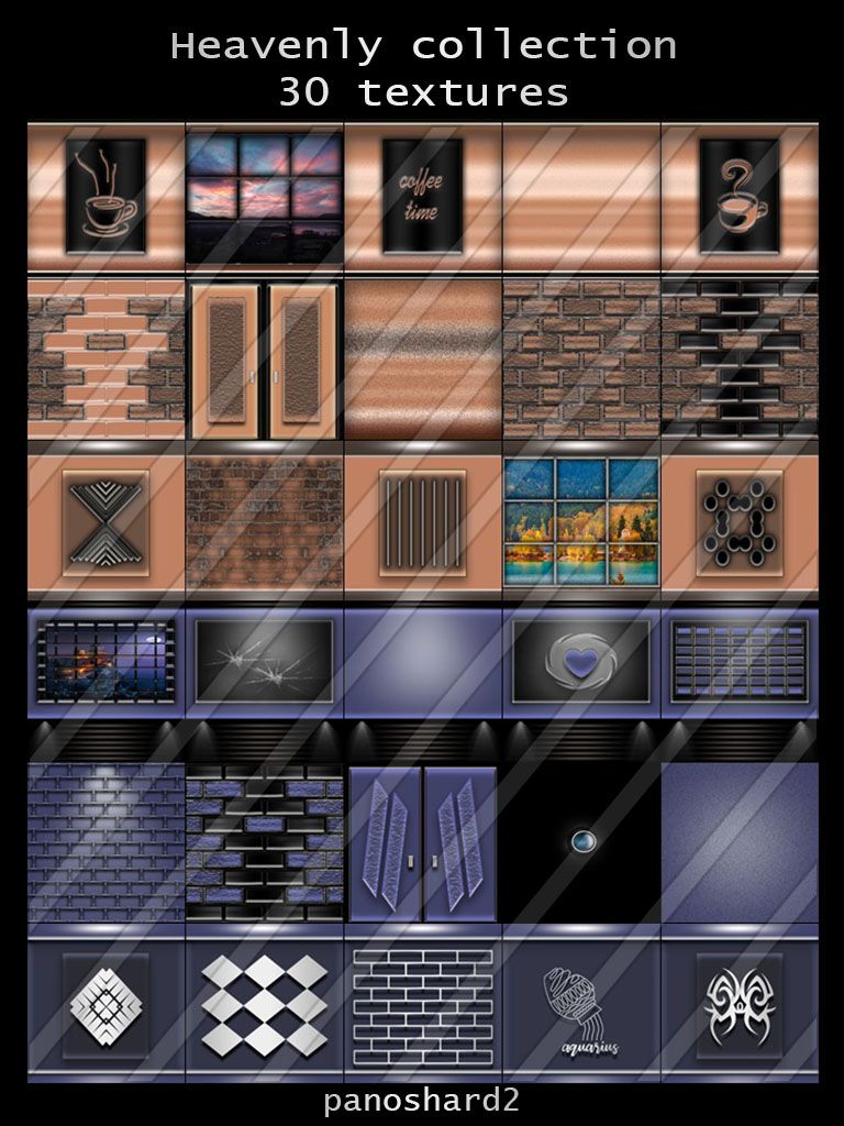 twelve textures eyes for imvu new pack