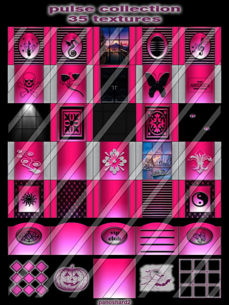 pulse collection 35 textures for imvu