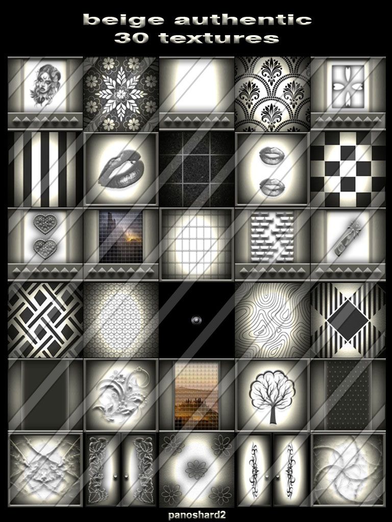 Magnificent collection 30 textures for imvu