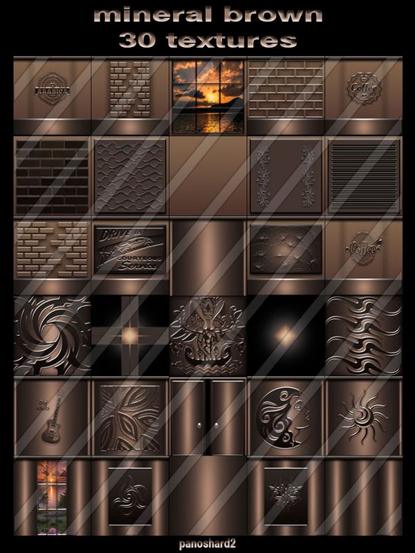 mineral brown 30 textures for imvu creators