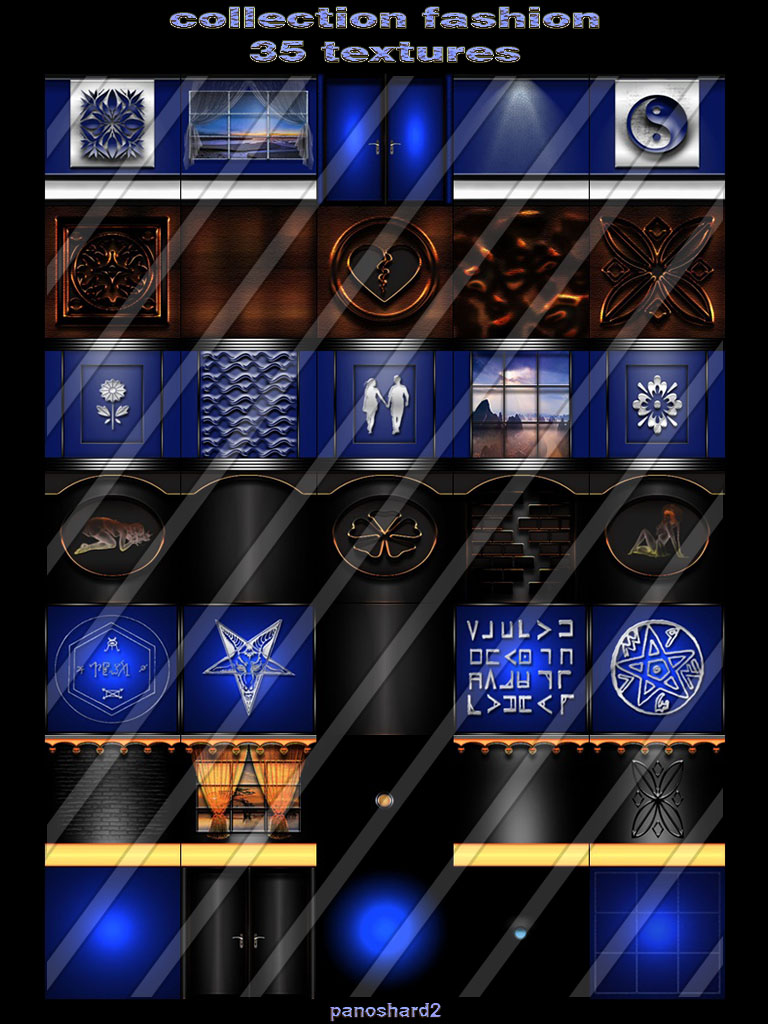 collection prevelis 35 textures for imvu rooms
