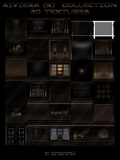 Red castelo 35 textures new pack for imvu