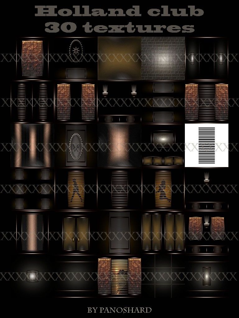 west and mohawk 30 textures for imvu