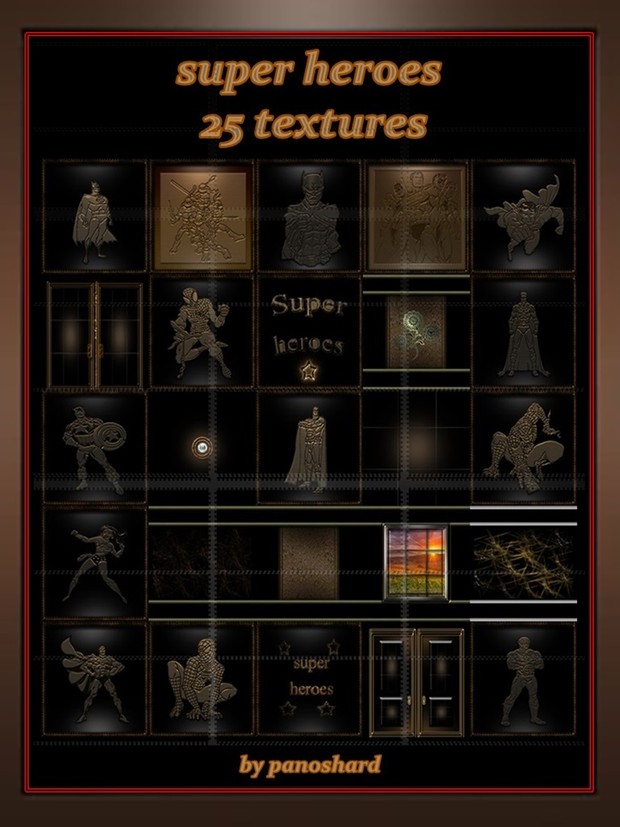 purple different caesar collection 30 textures for imvu