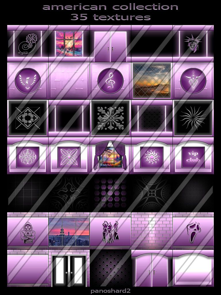 american collection 35 textures