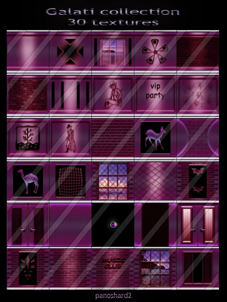 RED DAWN 30 TEXTURES AND OPACITY FOR IMVU ROOMS