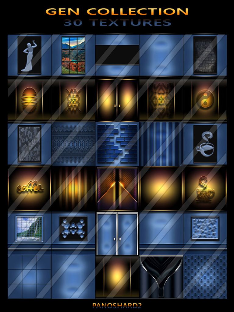 GEN COLLECTION 30 TEXTURES FOR IMVU
