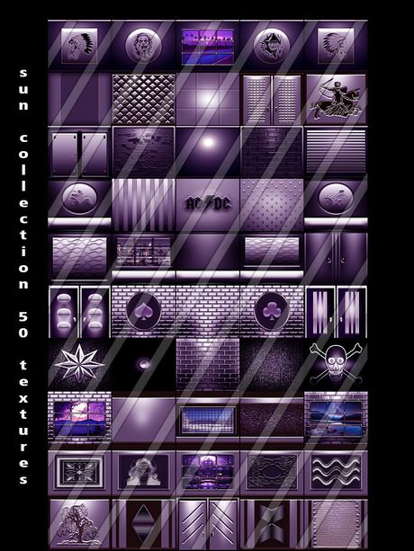 purple classic 30 textures for imvu creators