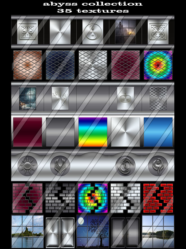 Fortaleza collection 35 textures for imvu