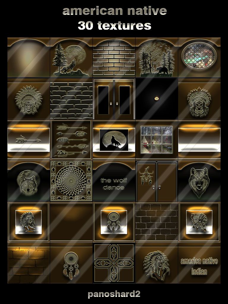 Pyrite metal collection 30 textures for imvu