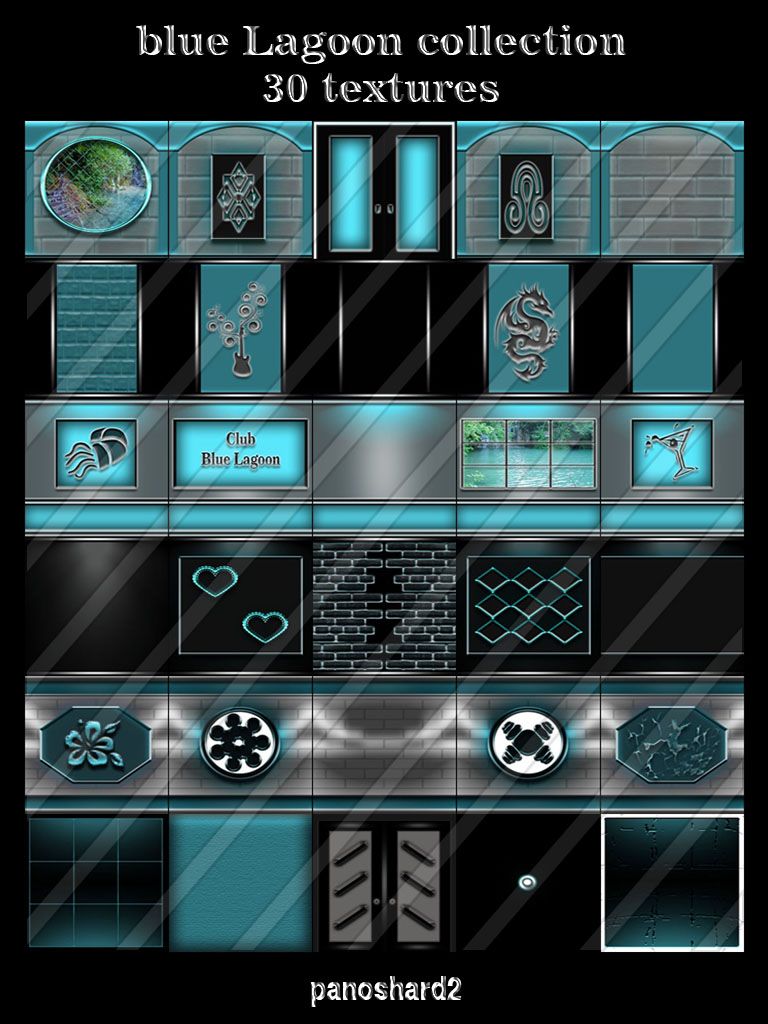 Pyrite metal collection 30 textures for imvu