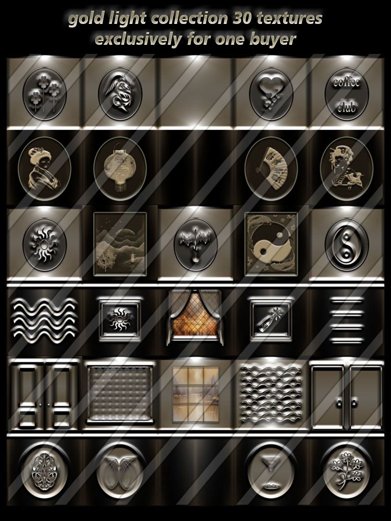 Blue Lagoon collection 30 textures for imvu