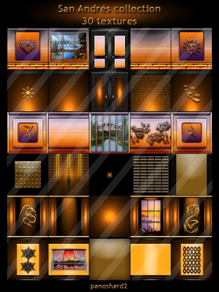 GREEN BC COLLECTION 30 TEXTURES FOR IMVU