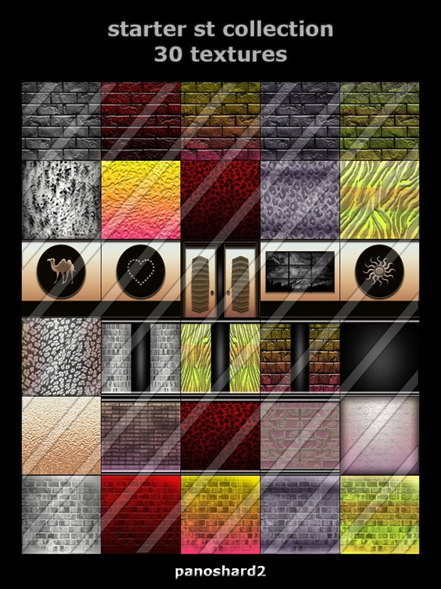 Comfuzio collection 30 textures for imvu