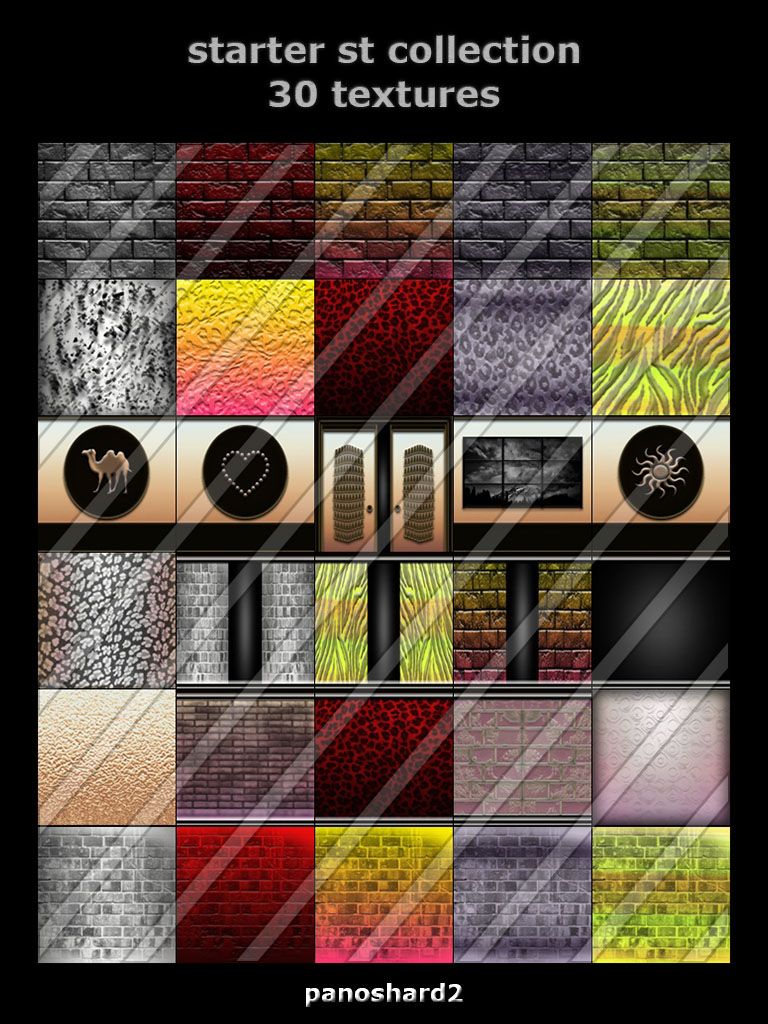 starter collection st 30 textures for imvu