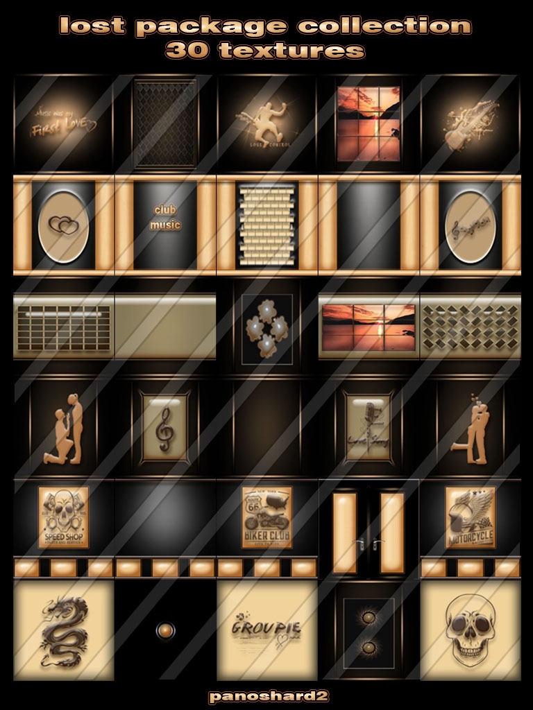 lost package collection 30 textures