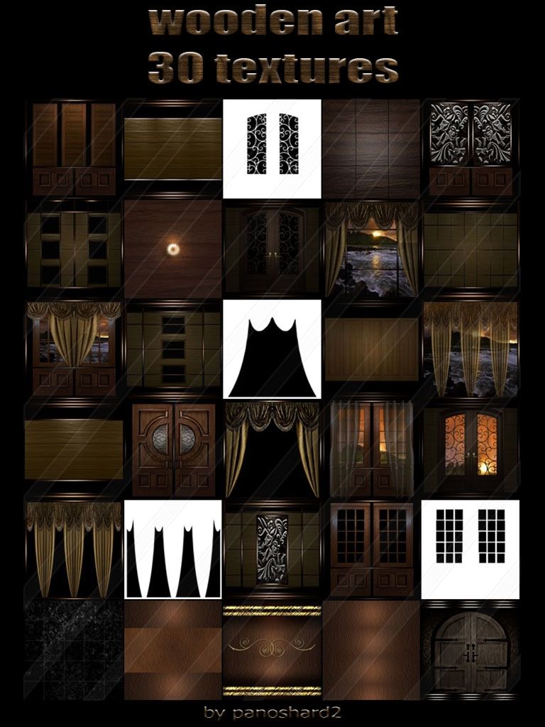 deluxe collection (2) 35 textures for imvu