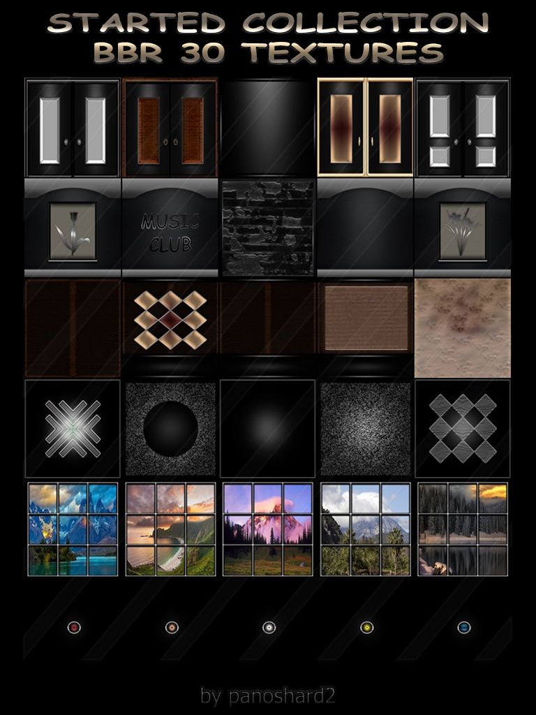 art gallery 40 textures for imvu creator