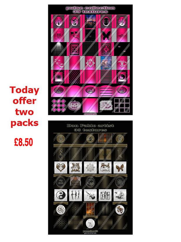 party collection club 30 textures for imvu