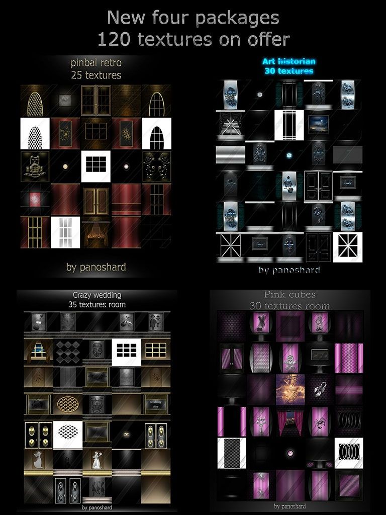 pillows collection sunset 30 textures