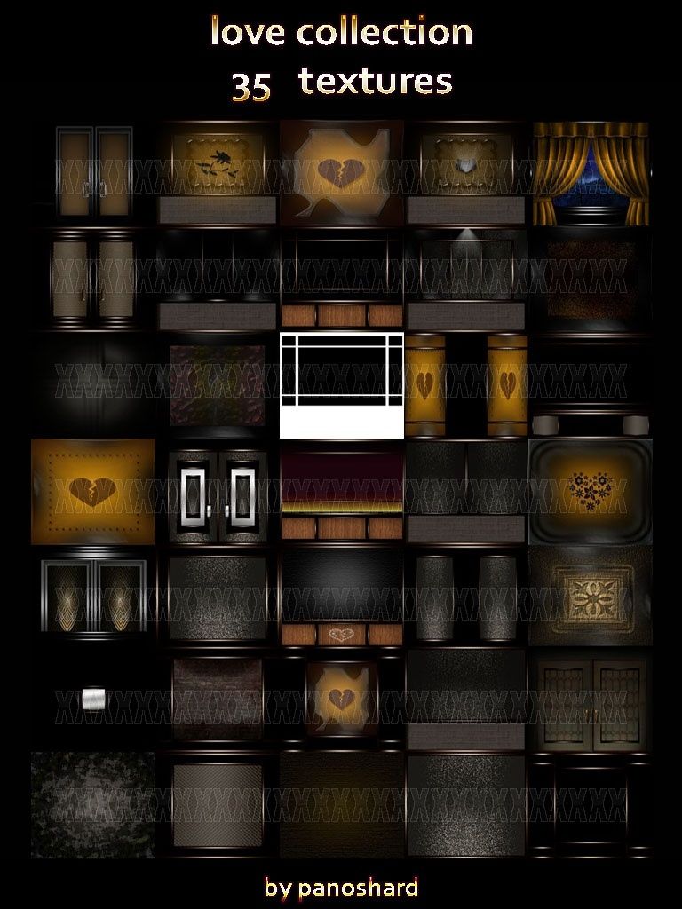 Wonderment Collections 30 textures for imvu rooms