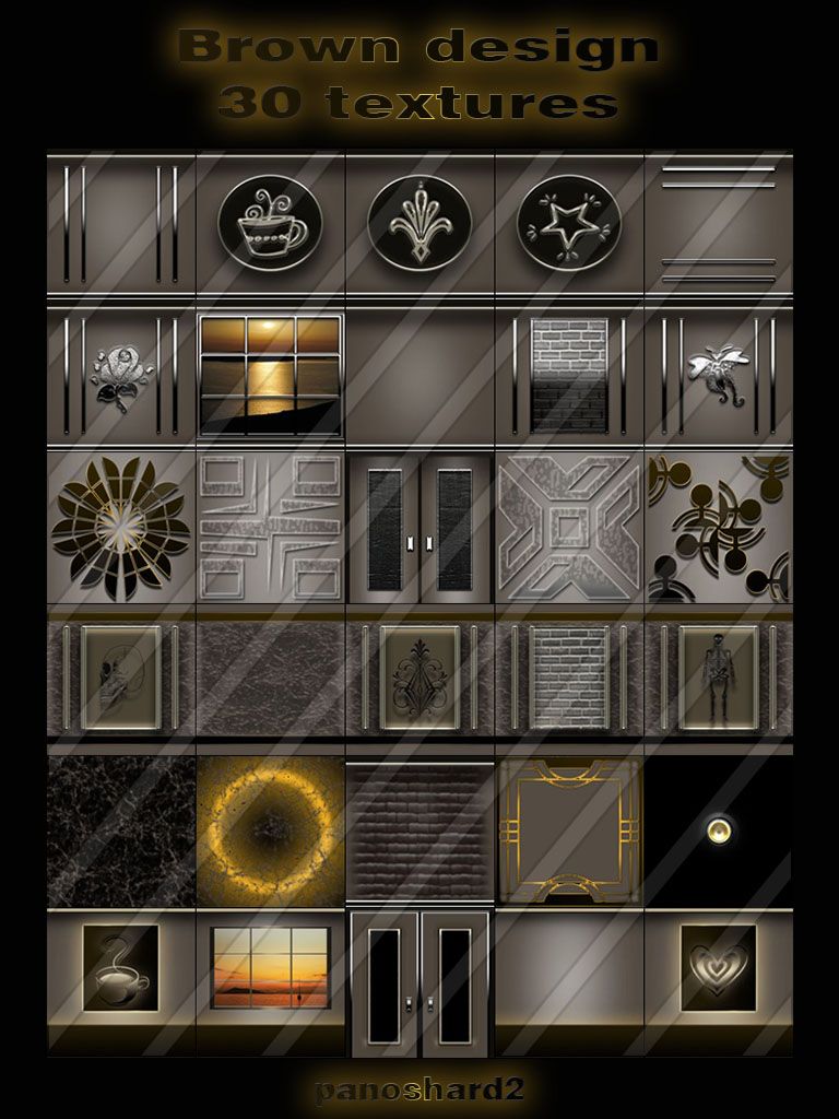 brown color aged 30 textures for imvu
