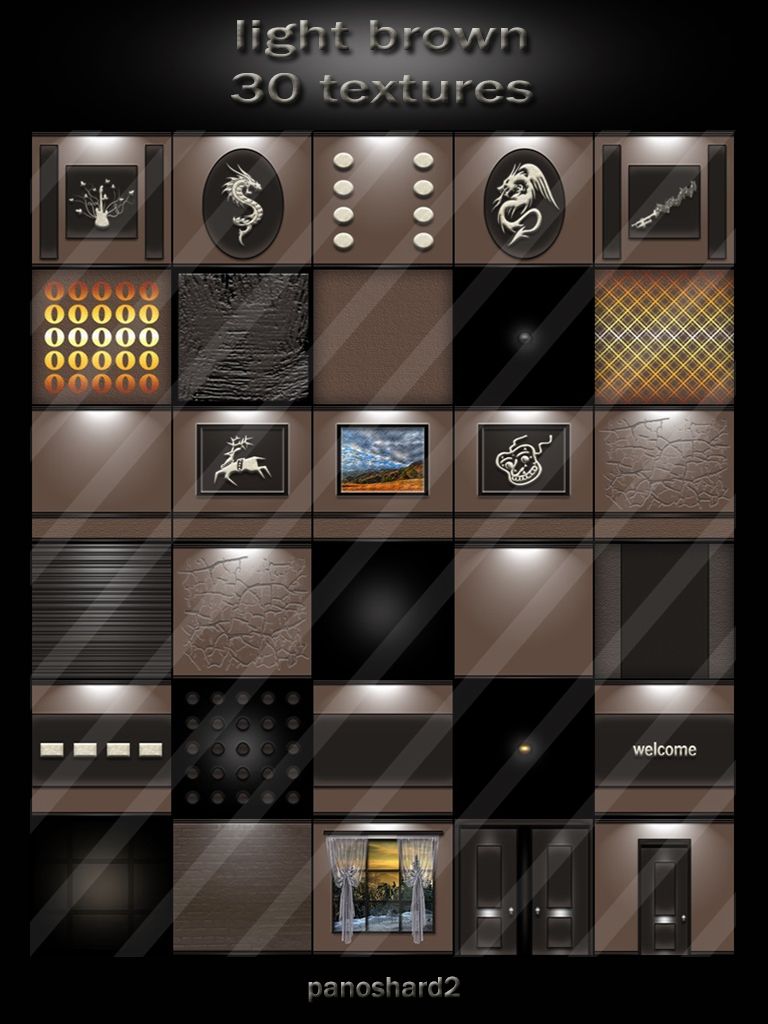 light brown 30 textures for imvu
