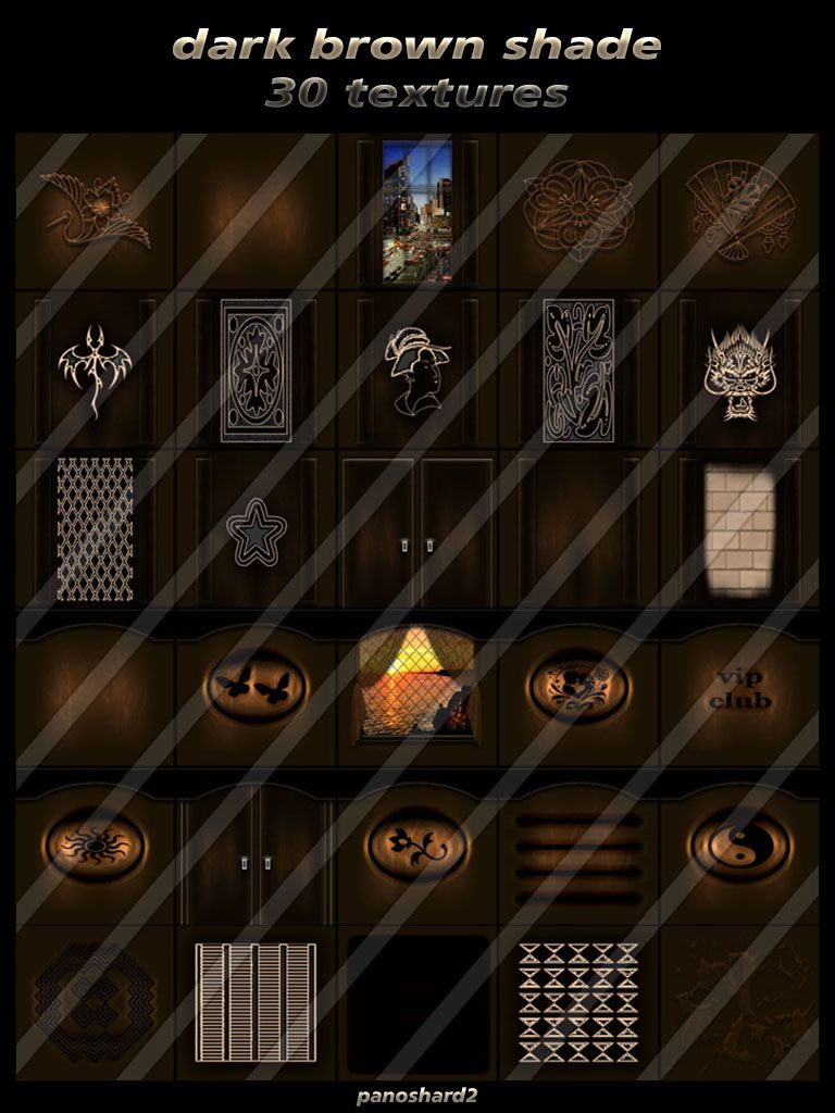 railings collection 25 textures for imvu