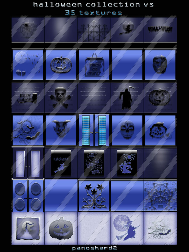 Midnight Green 35 textures for imvu