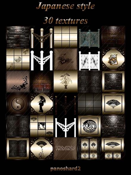 silver shadow collection 35 textures for imvu