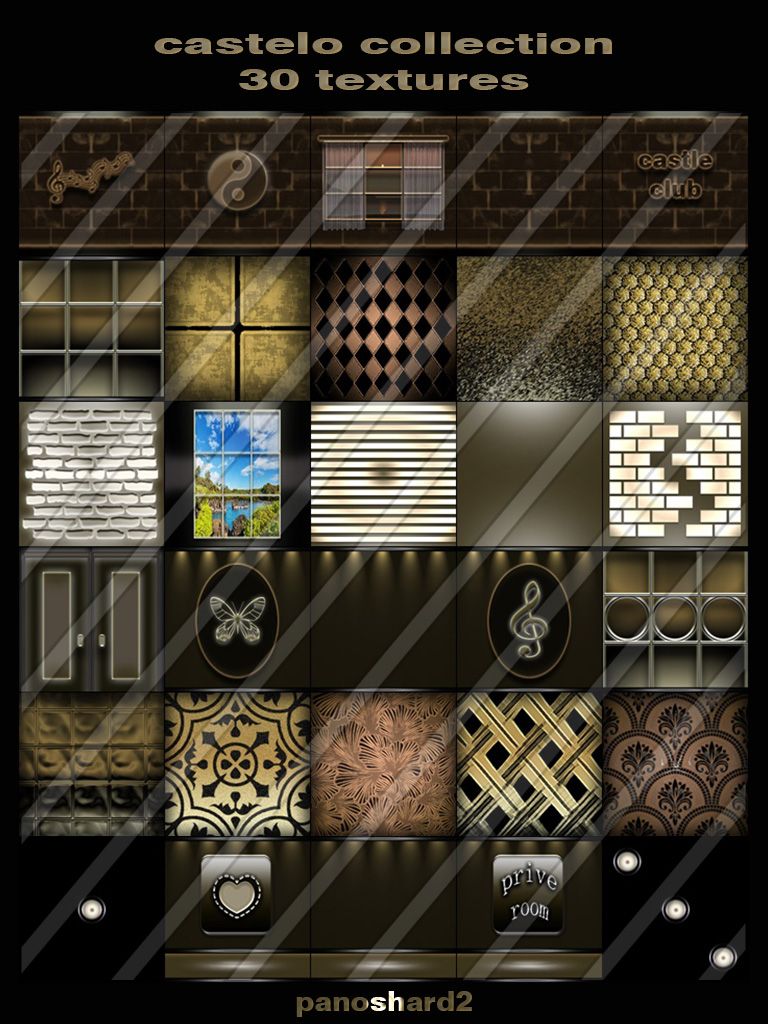 Blue Lagoon collection 30 textures for imvu