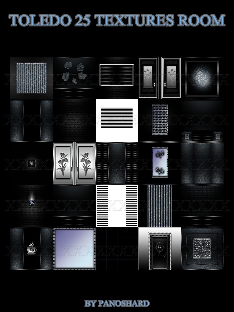 White Storm collection 30 textures for imvu