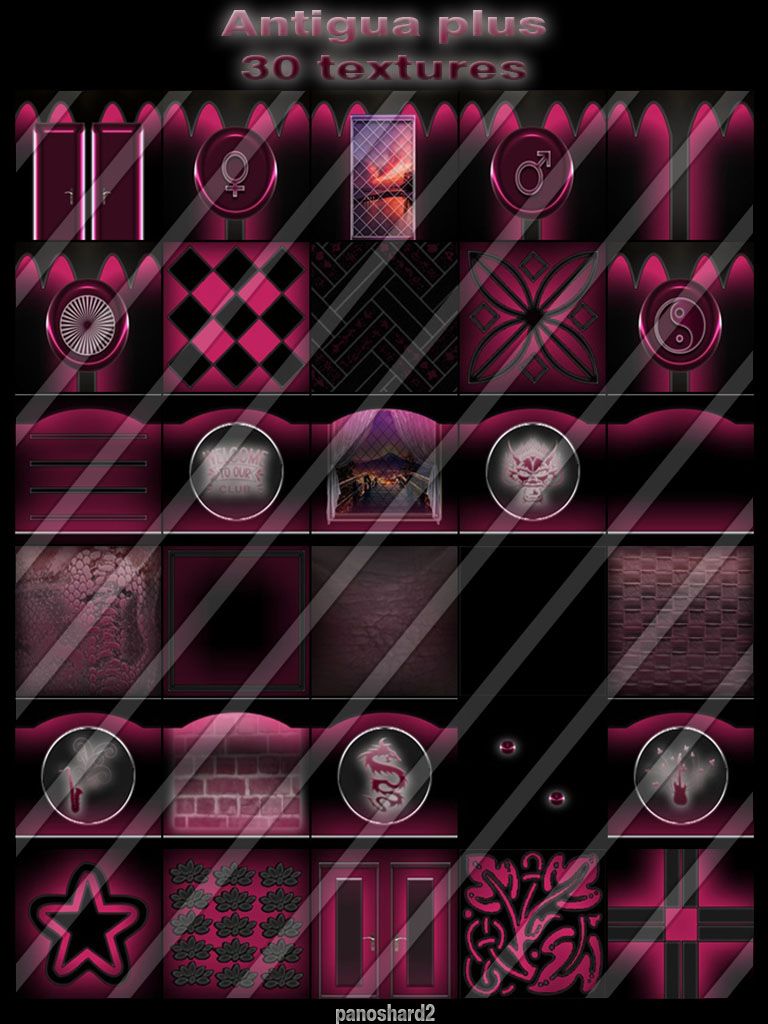 Antigua plus 30 textures for club imvu