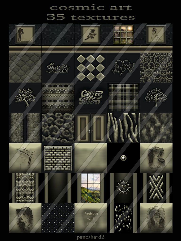 Virtual collection 35 textures