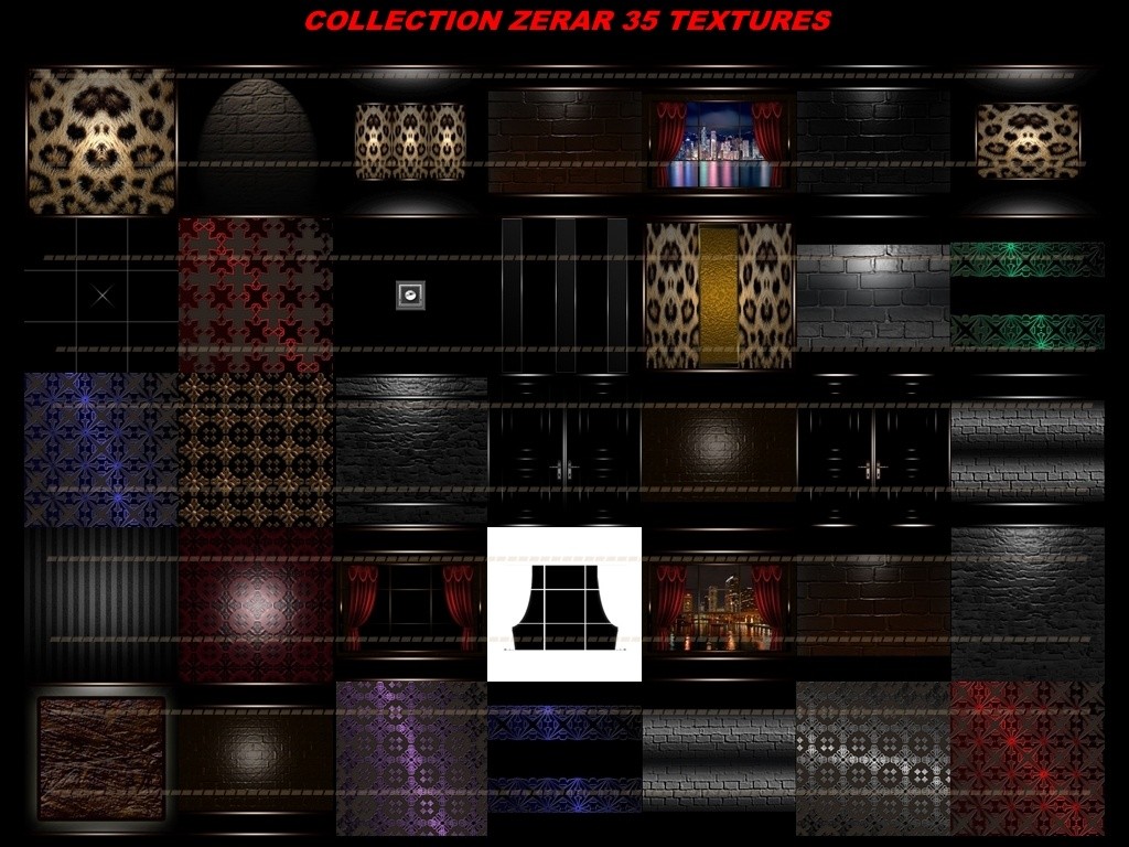 Secret blue 50 textures for imvu