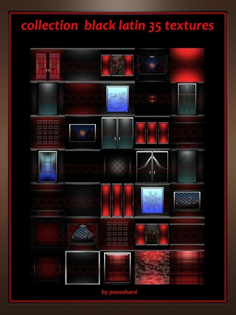 twelve textures eyes for imvu new pack