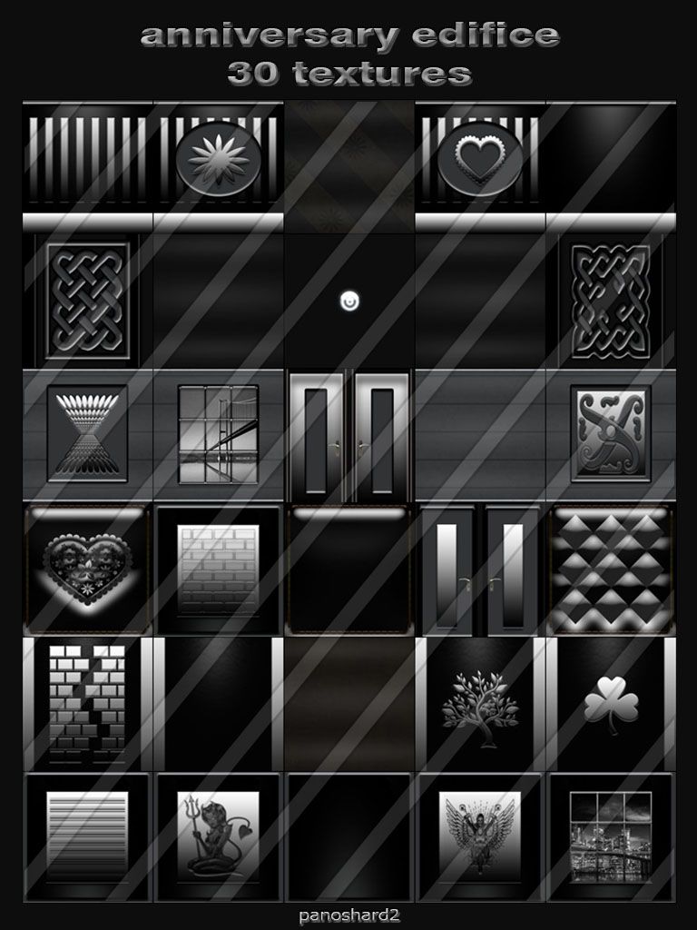 anniversary edifice 30 textures for imvu