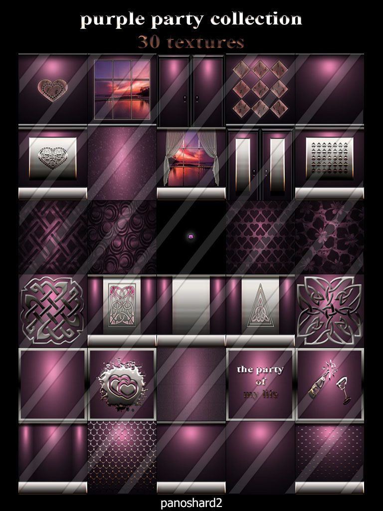 blue metal collection 30 textures for imvu