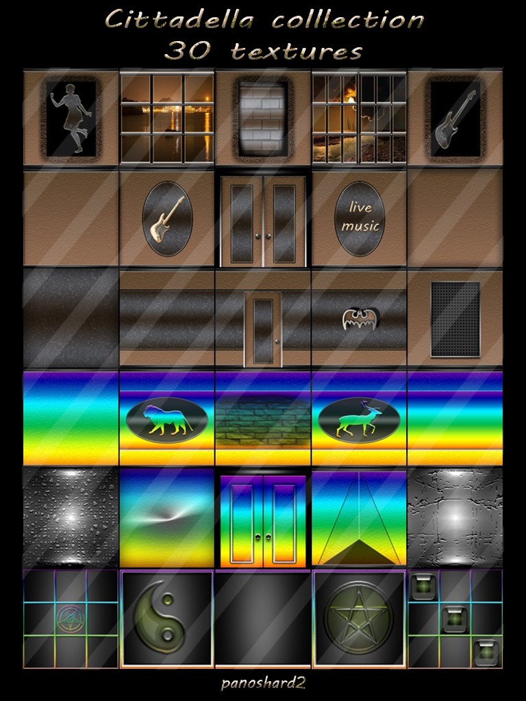 pillows collection sunset 30 textures for imvu