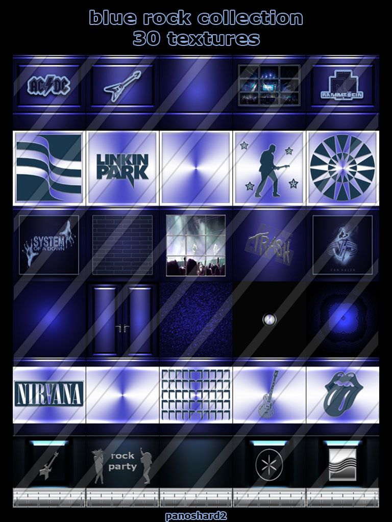 blue rock collection 30 textures for imvu