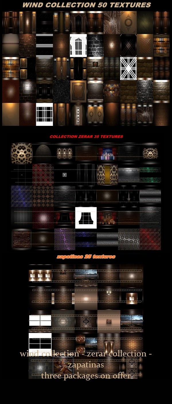 Taj mahal collection 30 textures for imvu