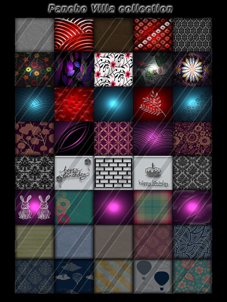 Pancho Villa collection fabricks 40 textures for imvu