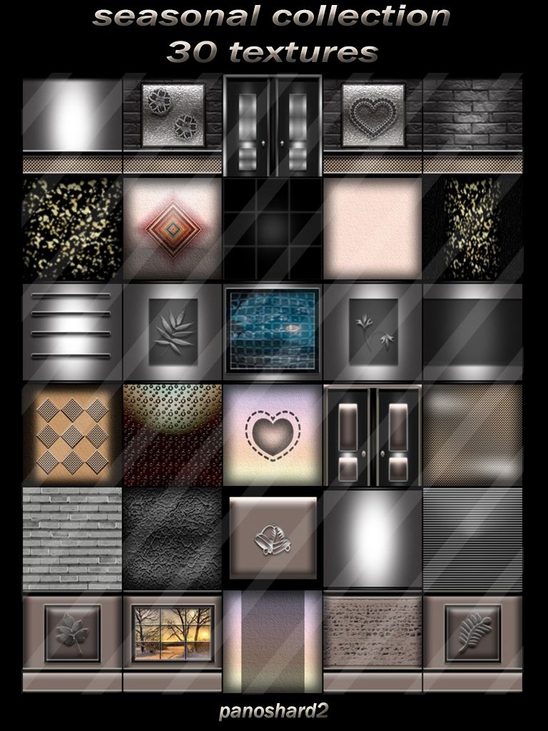 seasonal collection 30 textures for imvu