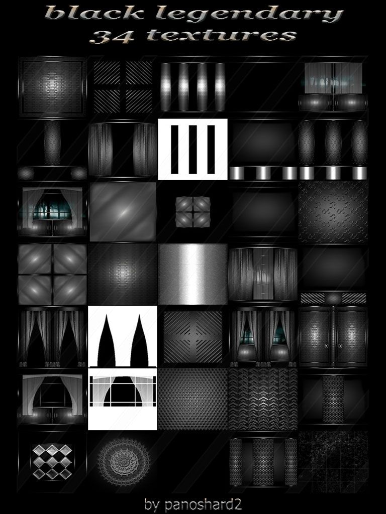 black fire collection 30 textures for imvu