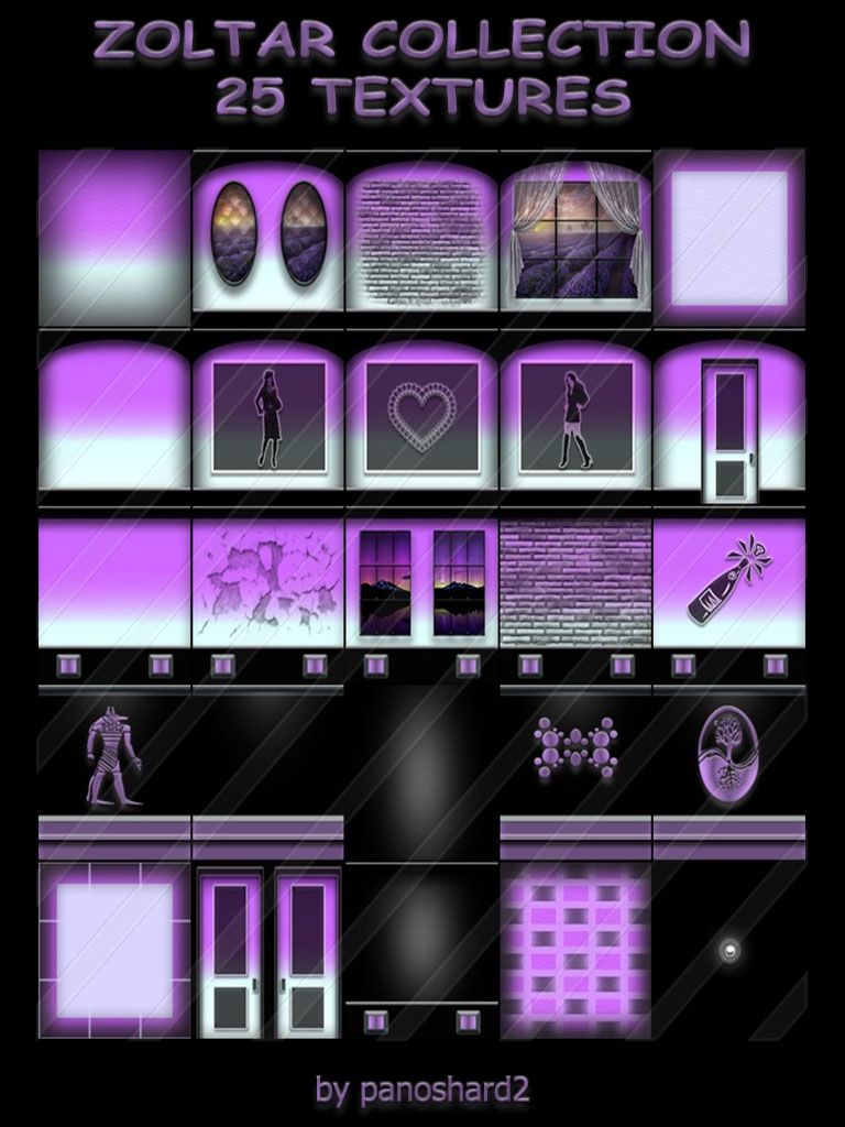 art gallery 40 textures for imvu creator