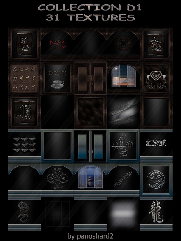 Ottawa collection 30 textures for imvu